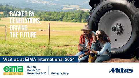 Mitas: a legacy of reliable agri tires at EIMA 2024 | Yokohama TWS